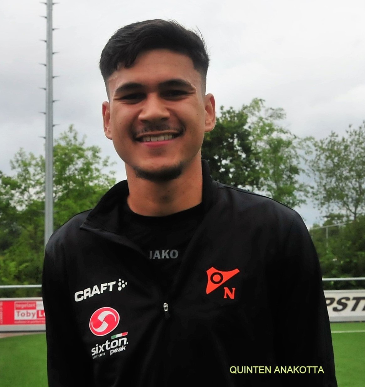 Quinten Anakotta: "Ik hoop erop dat we een goed seizoen kunnen neerzetten met vermakelijk ...